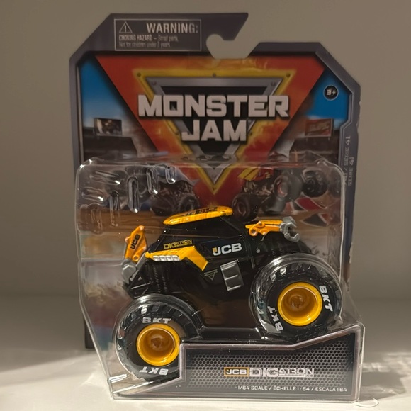 Monster Jam | Toys | Monster Jam Jcb Digatron 225 Series 4 164 Scale ...